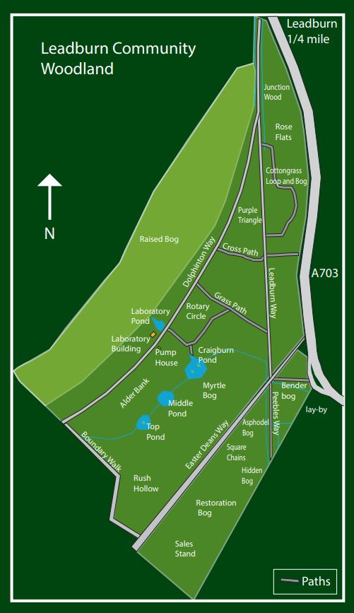 Leadburn Location and Map – LeadburnWood